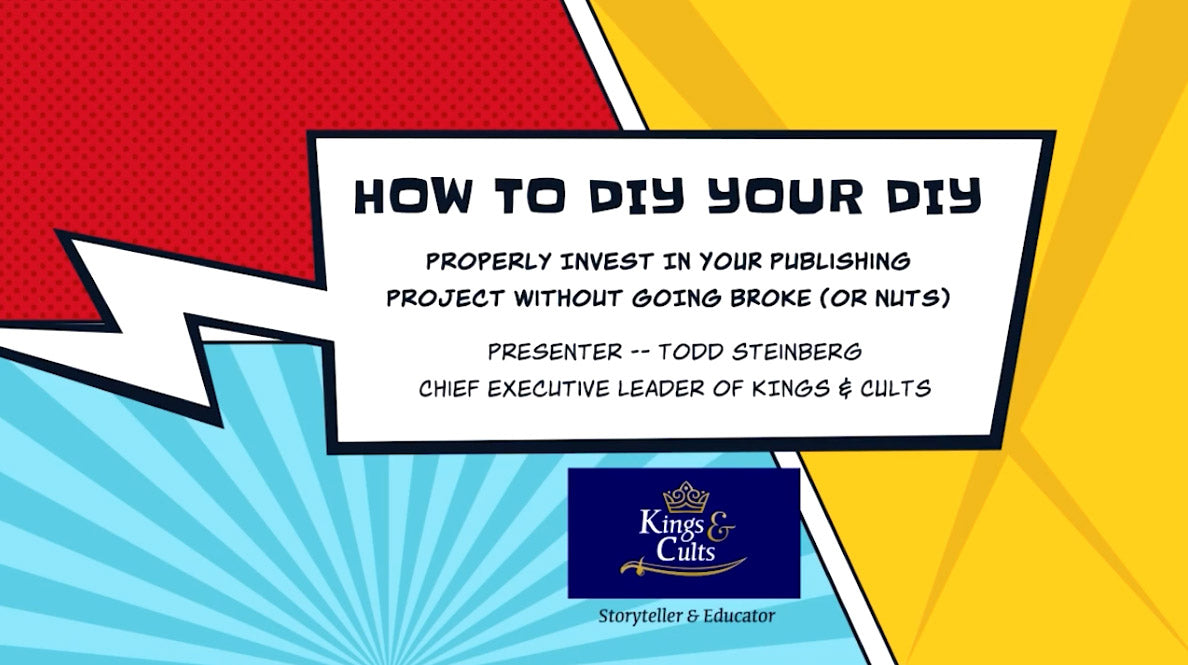 DIY Guide to DIY Publishing – Don't Tell My Wife I'm a Cult Leader
